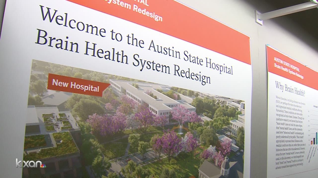 Austin State Hospital redesign plans released - YouTube