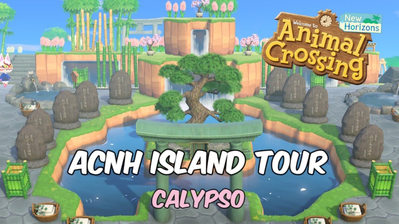 ACNH LIVE ISLAND TOUR JAPANESE STYLE - CALYPSO // ANIMAL CROSSING NEW ...