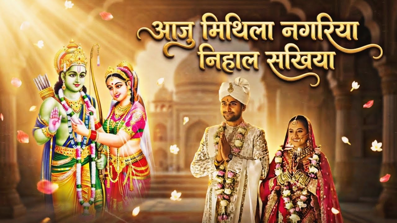 आज मिथिला नगरिया निहाल सखिया Aaj Mithila nagriya Nihal sakhiya Seema ...