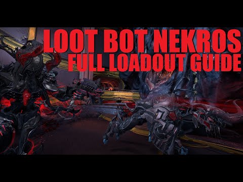 [WARFRAME] BIG LOOT Nekros Prime Updated 2025 Build Full Loadout Guide | Techrot Encore