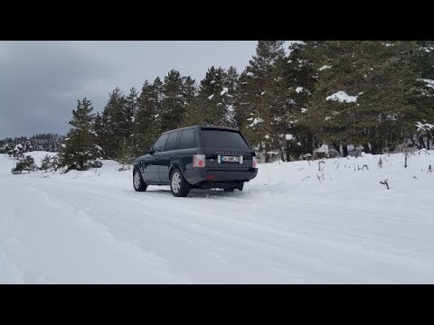 Range Rover Vogue L322 **Playing on ice & TC & HDC** - YouTube