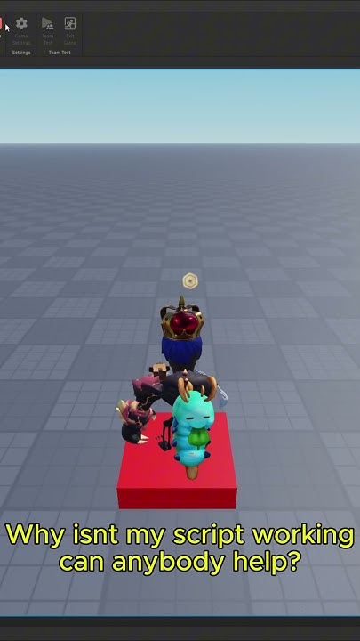Why isnt my script working? #roblox #fyp #viral #viralshorts - YouTube