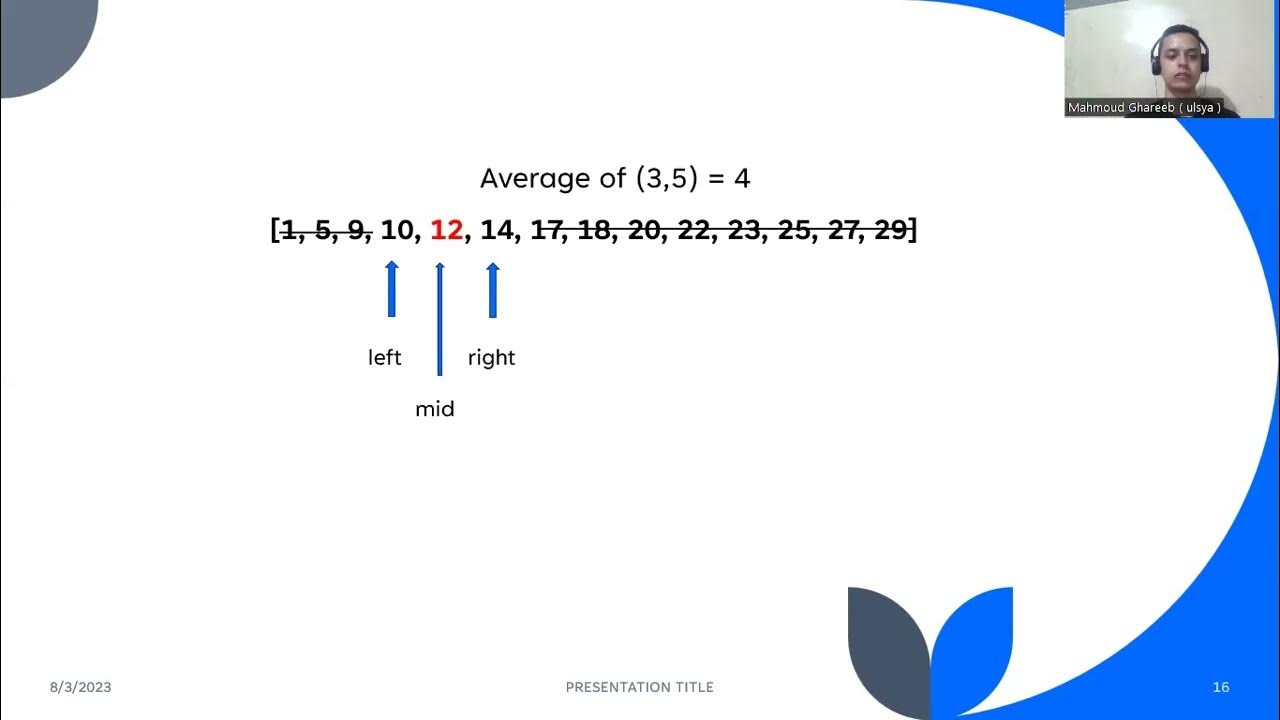 binary search - YouTube