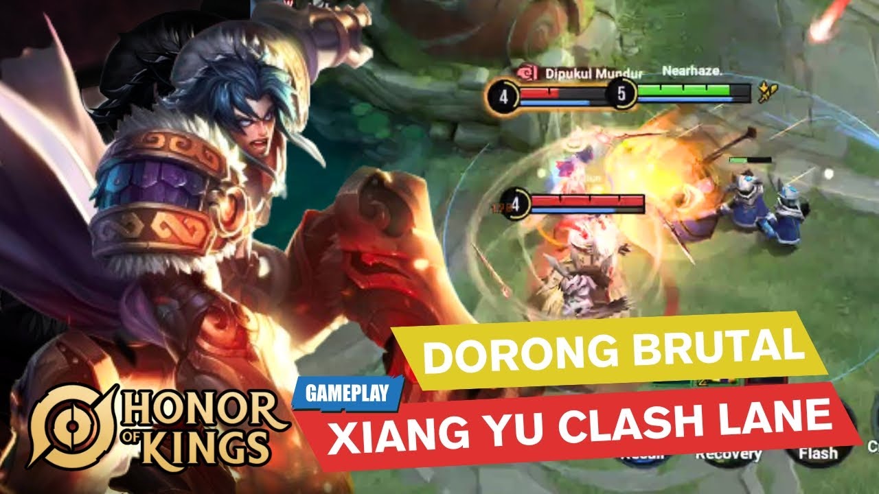 DORONG MONTAGE XIANG YU CLASH LANE | HONOR OF KINGS - YouTube