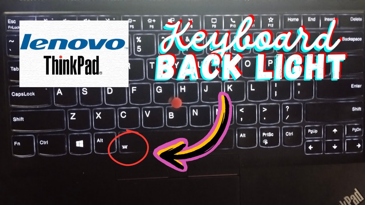 Keyboard Backlight | Lenovo Thinkpad - YouTube