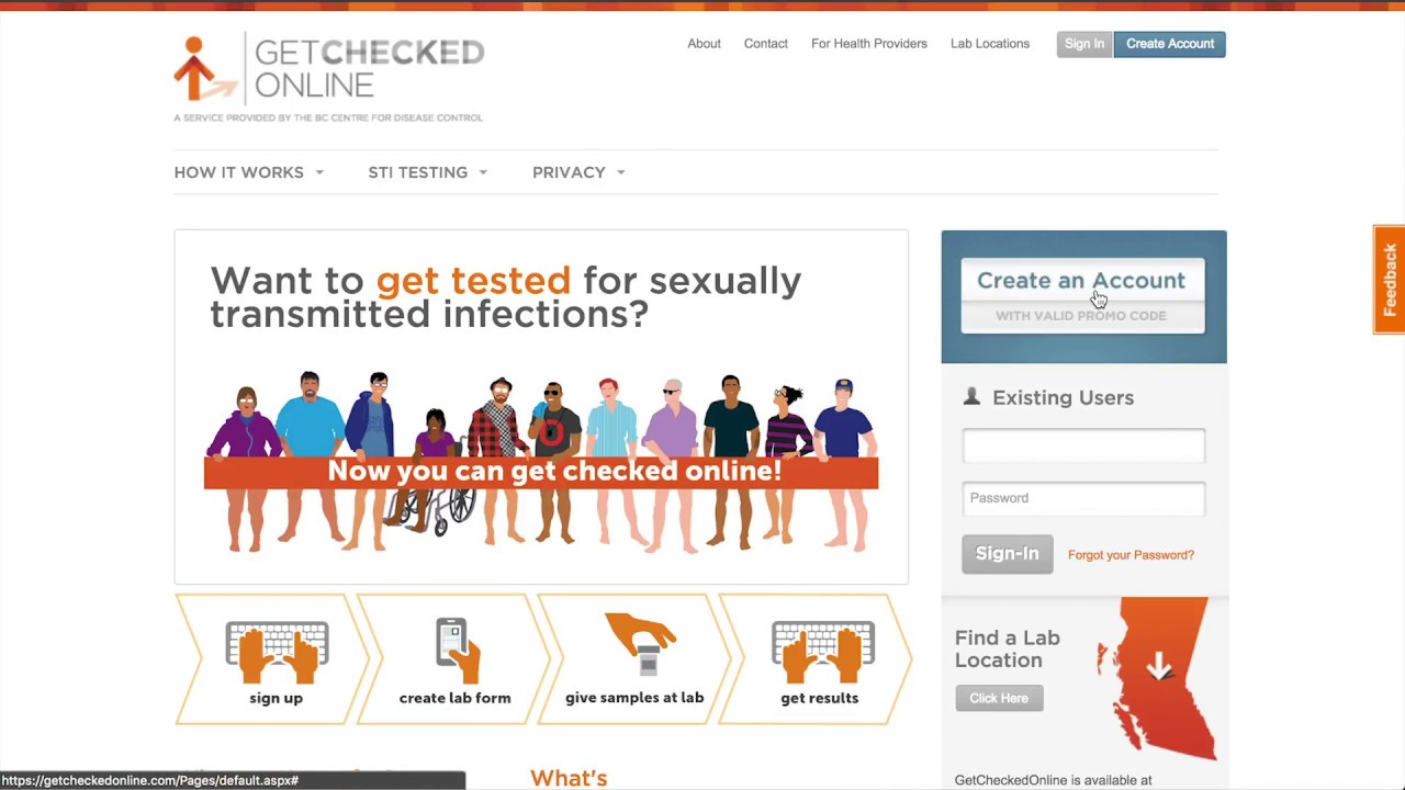 GetCheckedOnline Overview (Online testing for STIs and HIV) - YouTube