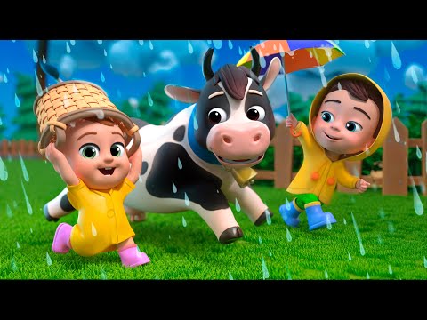 Lluvia Lluvia Vete Ya (Versión con Animales) + Otras Rimas Infantiles y Canciones de Lalafun