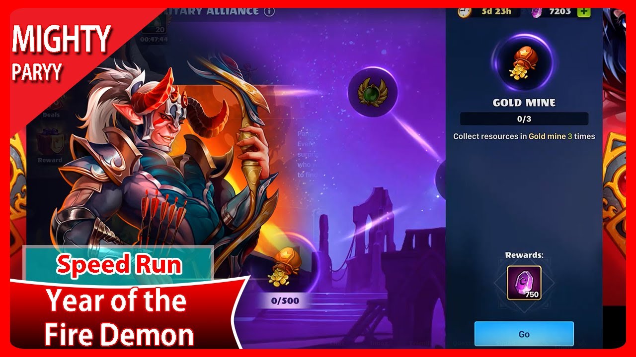 Year of the Fire Demon Event - Mighty Party Dec 2022, Speed run by ...