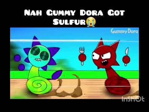 Gummy Dora Got Sulfur😭 #sprunki #Sulfur #sprunkisulfur #givemebackmykids #mykids