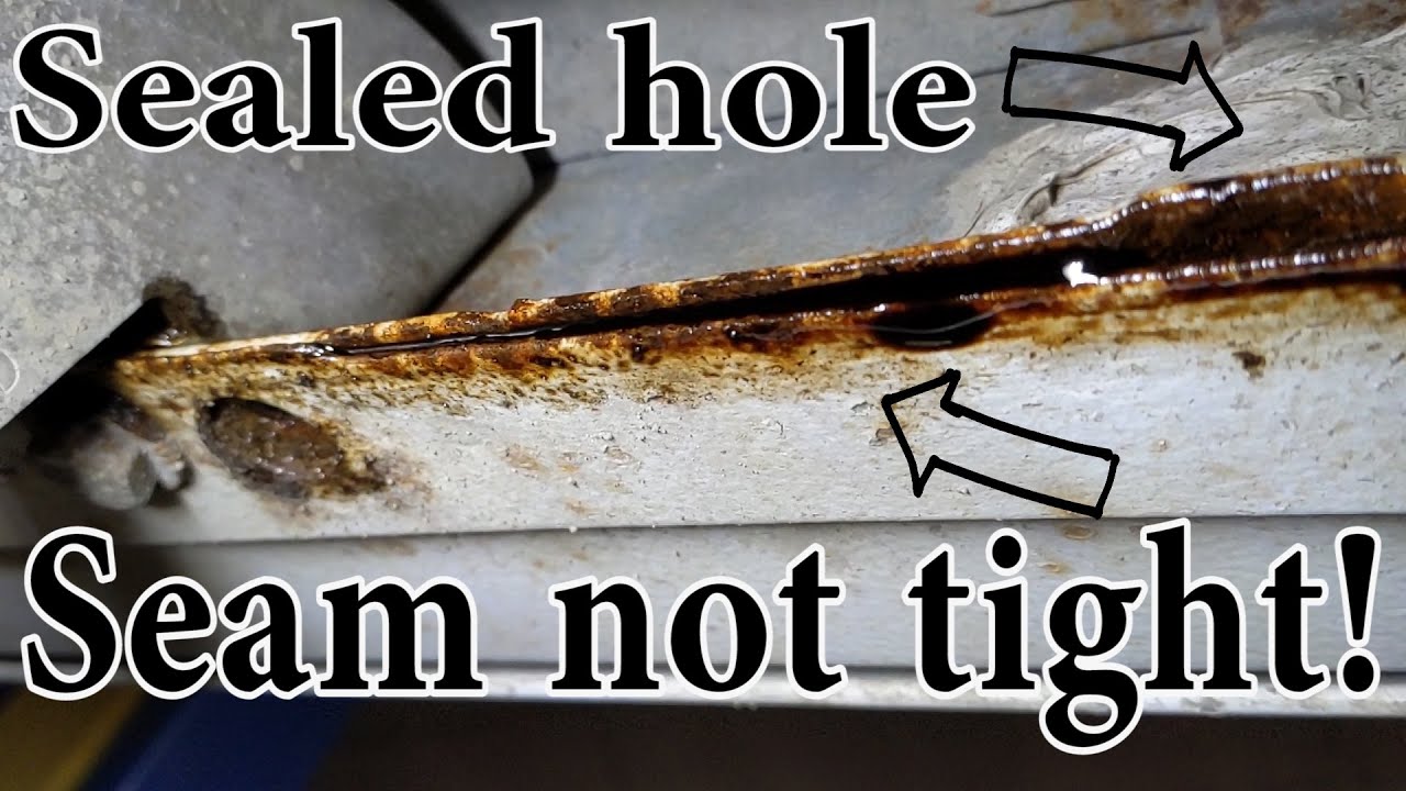 09-14 F-150 rocker panel rust issue! - YouTube