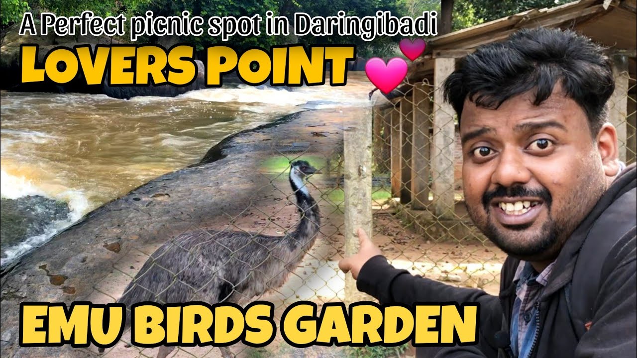 Lover's Point ଲଭର୍ସ ପଏଣ୍ଟ ️- Best Picnic Spot, EMU Birds Gardenଏମୁ ...