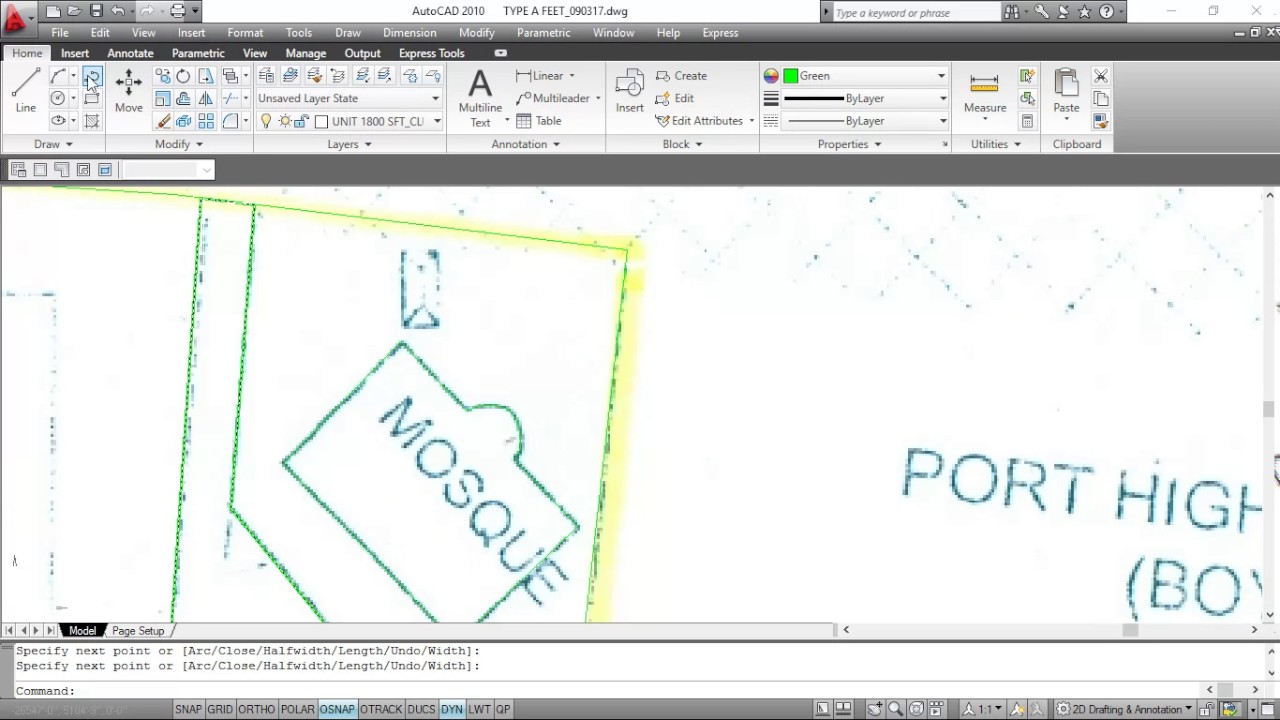 HOW TO ATTACH, DRAW & CONVERT A RASTER IMAGE IN AUTO CAD-PART-01 - YouTube
