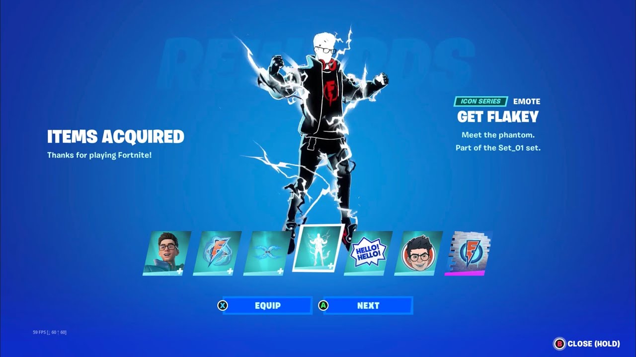 HOW TO GET FLAKES POWER GET FLAKEY EMOTE IN FORTNITE! - YouTube