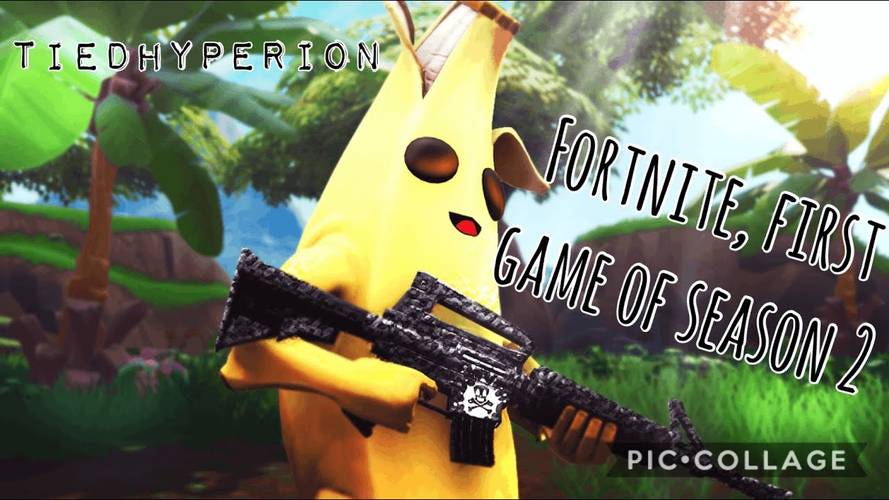 First game of season 2 | FORTNITE | - YouTube