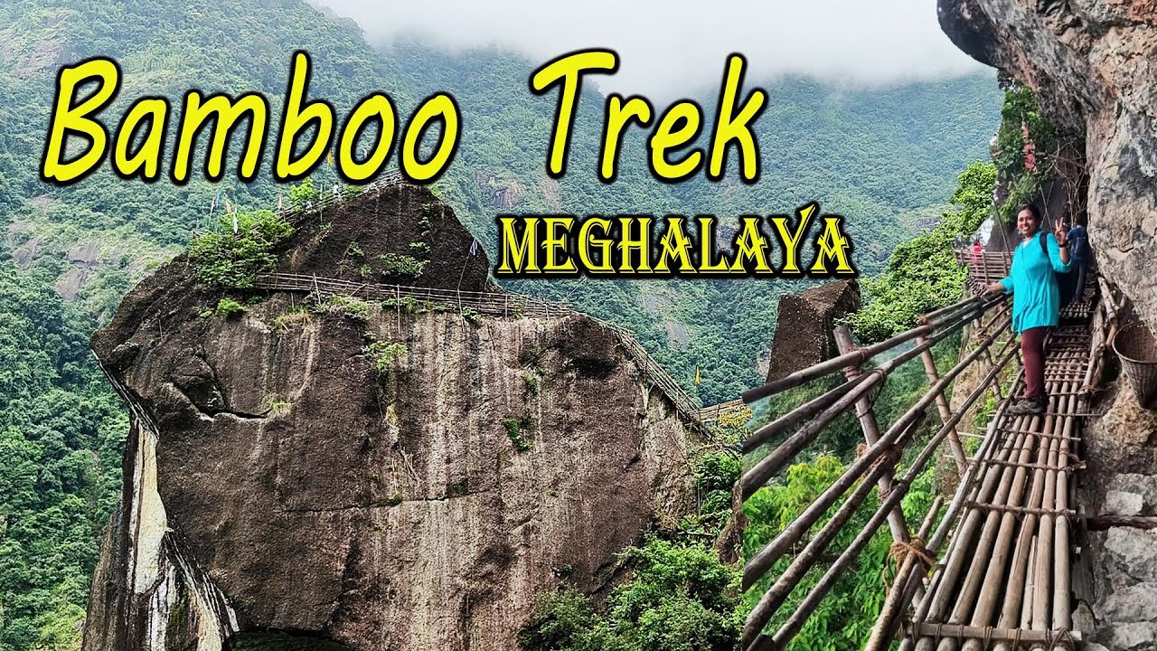 The Bamboo Trek, Mawryngkhang, Meghalaya ǁ The most adventurous journey ...