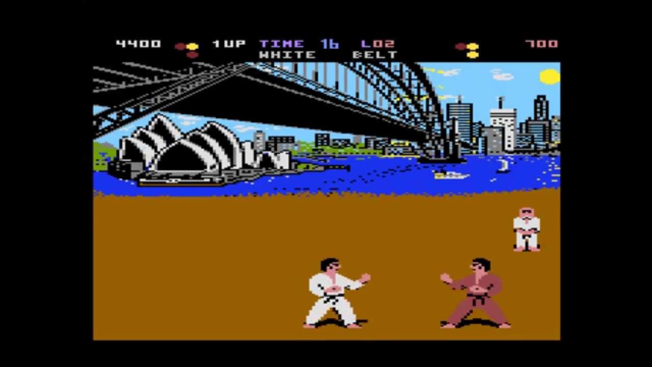 World Karate Championship for the Atari 8-bit family - YouTube