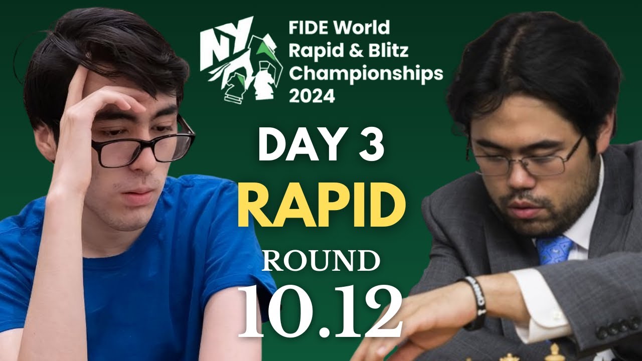 Brandon Jacobson vs Hikaru Nakamura | World Rapid Championship 2024 ...