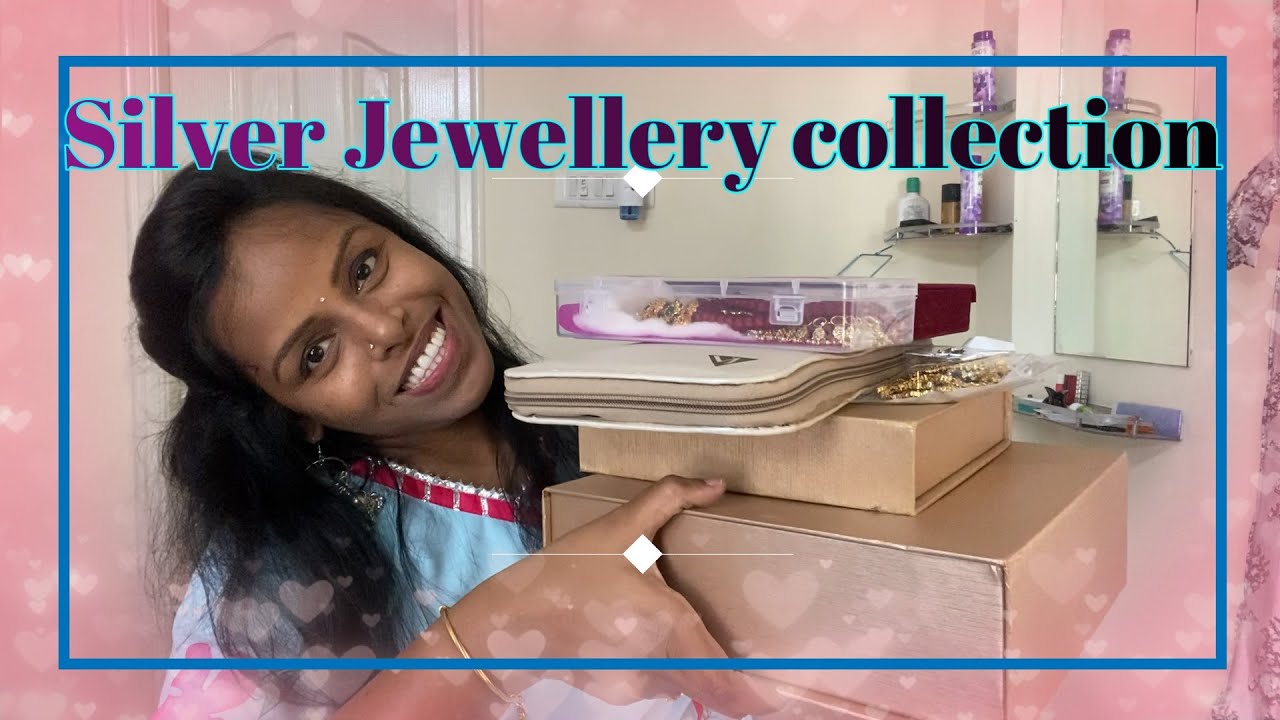 My exclusive silver jewellery collection ||Pure silver collection from ...