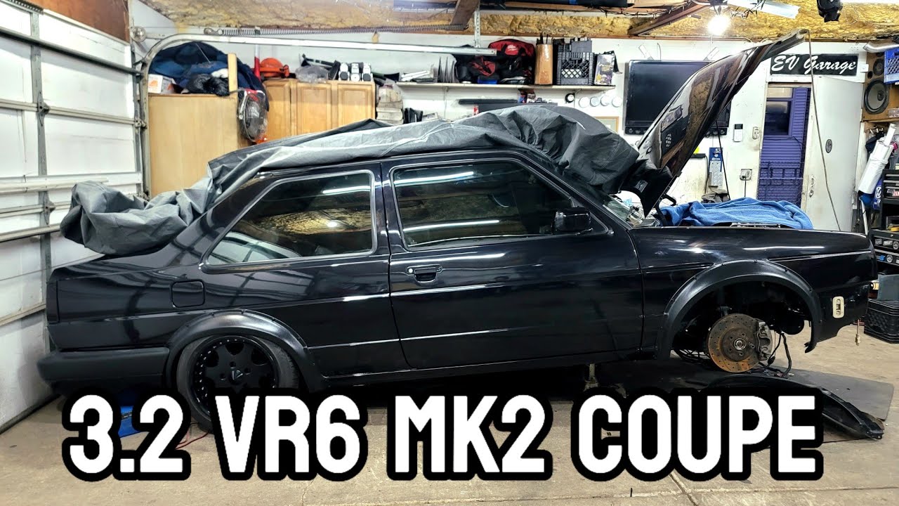 Massive Progress on the 3.2 VR6 Coupe! + FIRST START UP - YouTube