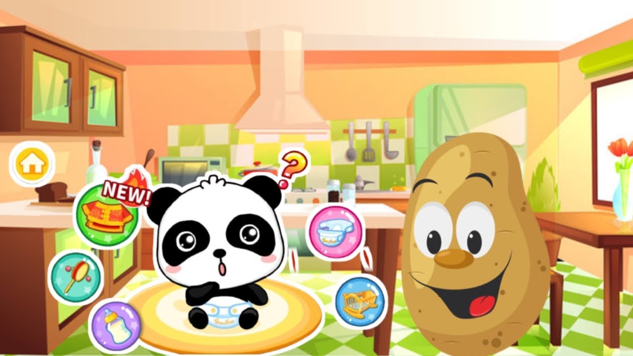 Baby Panda Make Potato | Chip And Potato | Baby fanny episode. - YouTube