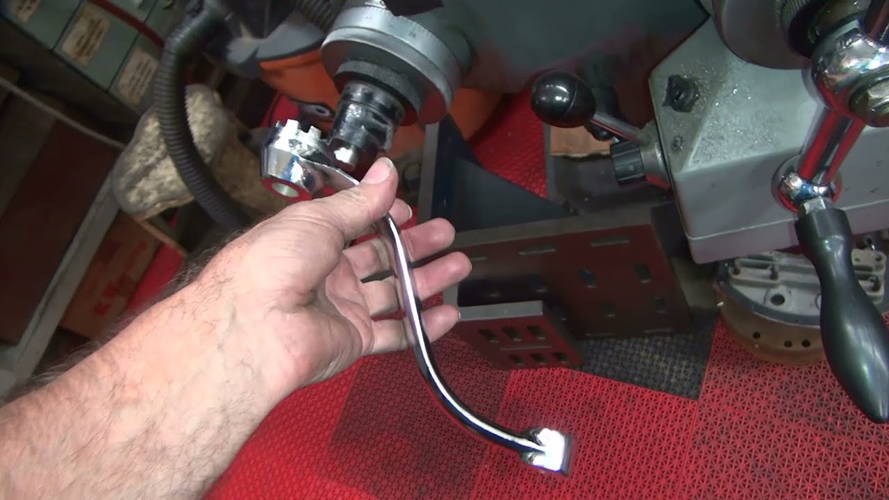 #158-A how to do it, fix lagun mill handle convert 9 to 7 tooth change ...