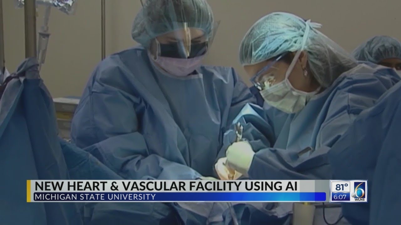 New MSU Heart, Vascular Facility Using AI - YouTube