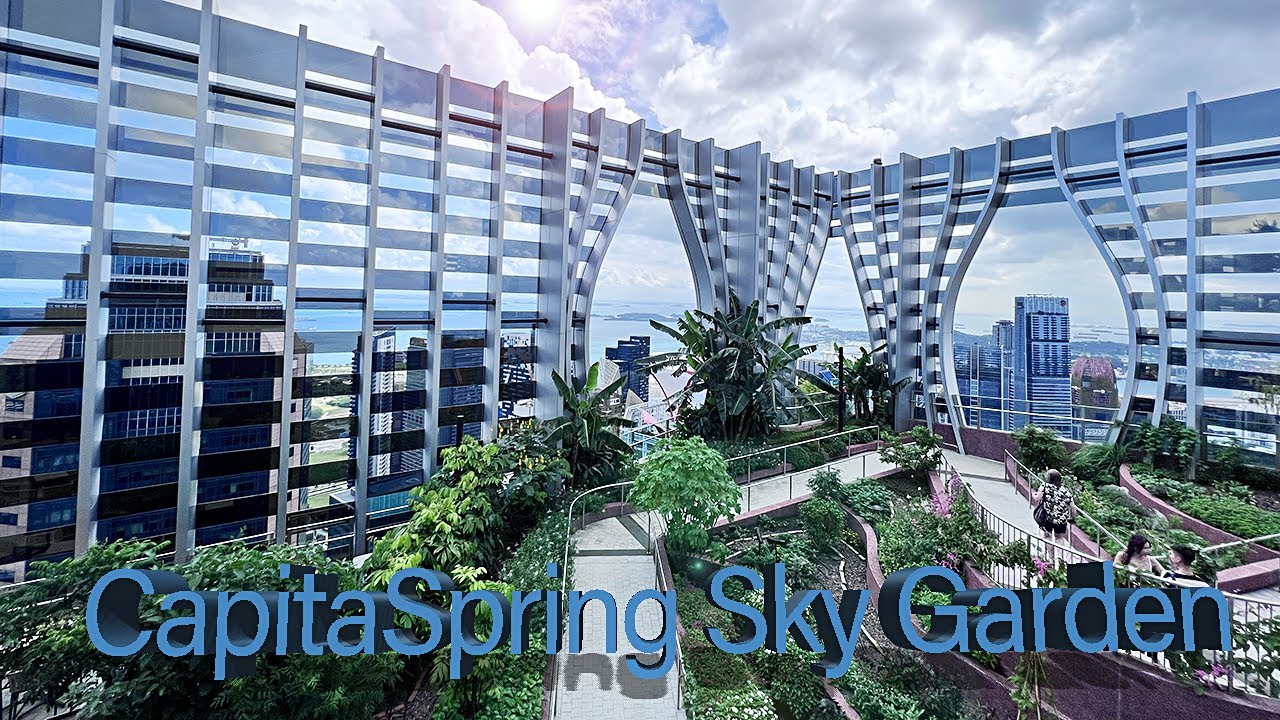Singapore - Raffles Place MRT walk to CapitaSpring Sky Garden | Capture ...