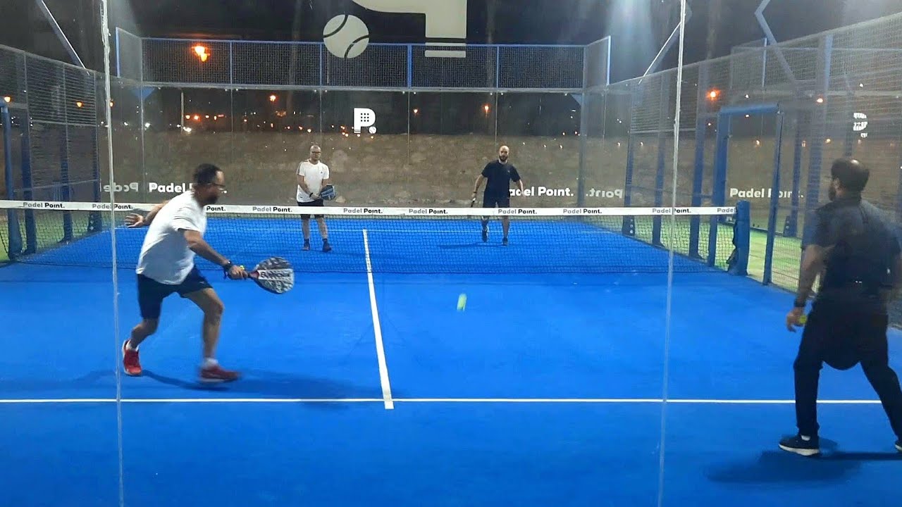 Saturday 2nd 🎾 #Padel Game (Mostafa/ @amr_aglan Amr Aglan vs Mostafa ...