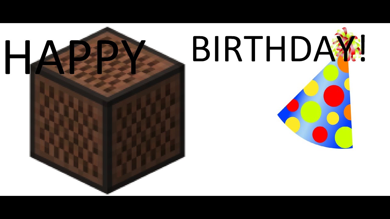 happy birthday! minecraft note block song | MrNoteBlock - YouTube