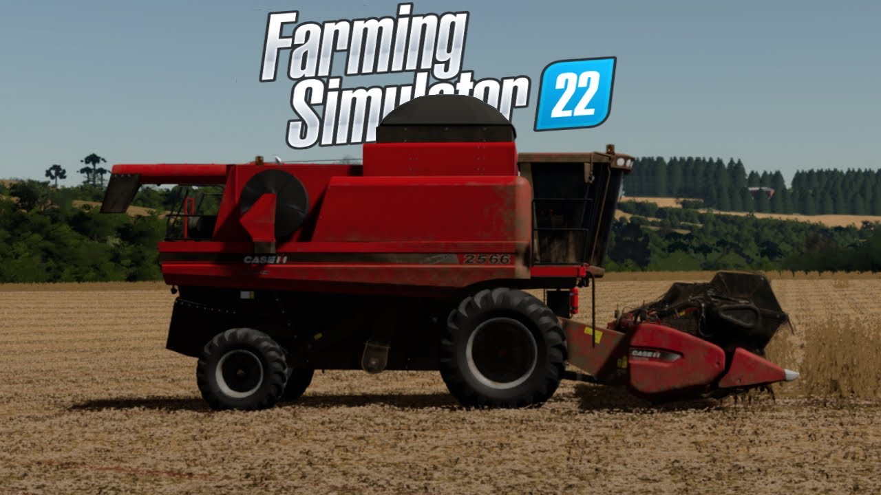 Case 2566 na colheita da SOJA - Kalinoski Map V2 - Farming Simulator 22 ...