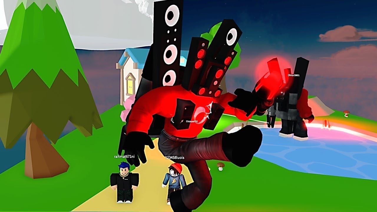 Roblox - SkyFall: Battle of Fallen - Gameplay - เมื่อผมอยากเป็นเมสซี่ ...