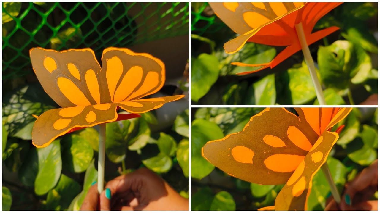 🦋 How to Make Realistic Paper Butterflies | Step-by-Step Tutorial # ...