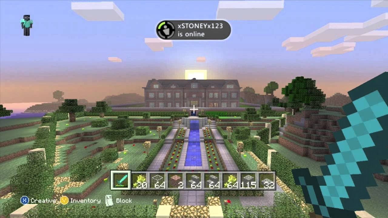 Minecraft Xbox 360 на эмуляторе Xenia - YouTube