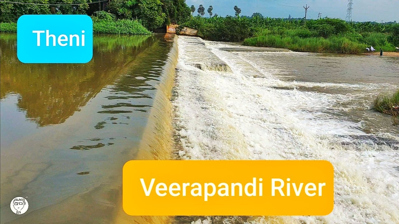 Veerapandi River Theni | 4K Video - YouTube