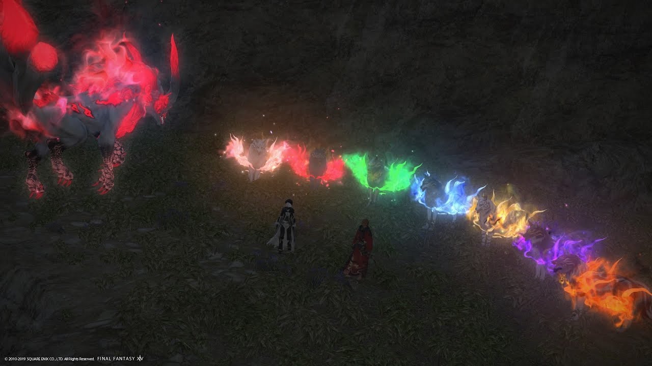 Seiryu Extrême rdm pov and Seiryu's mount with Kyubi's mount Final ...