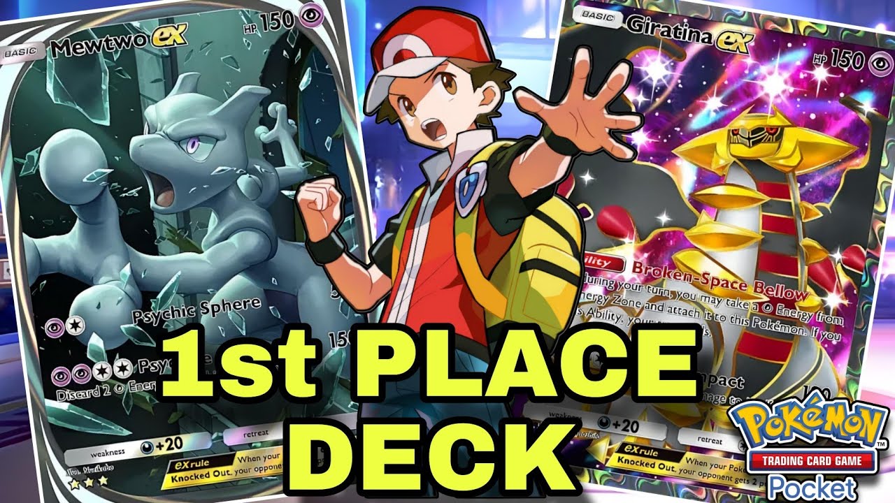 MEWTWO EX Returns Stronger Than Ever with GIRATINA EX! 1st Place ...