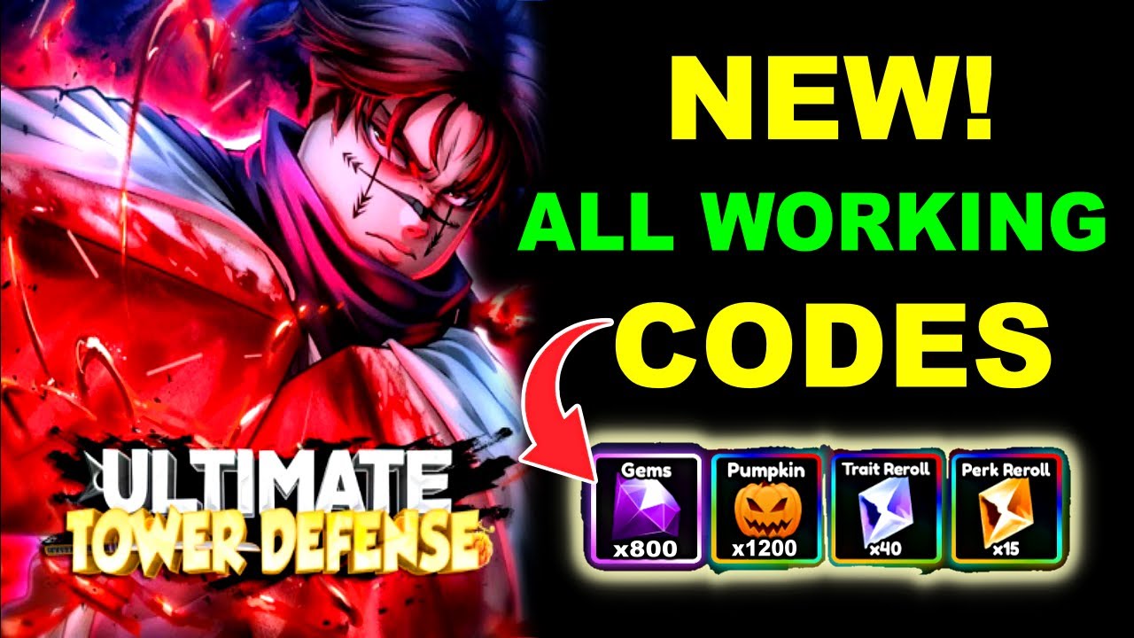 New All Working Ultimate Tower Defense Utd Codes Today Youtube