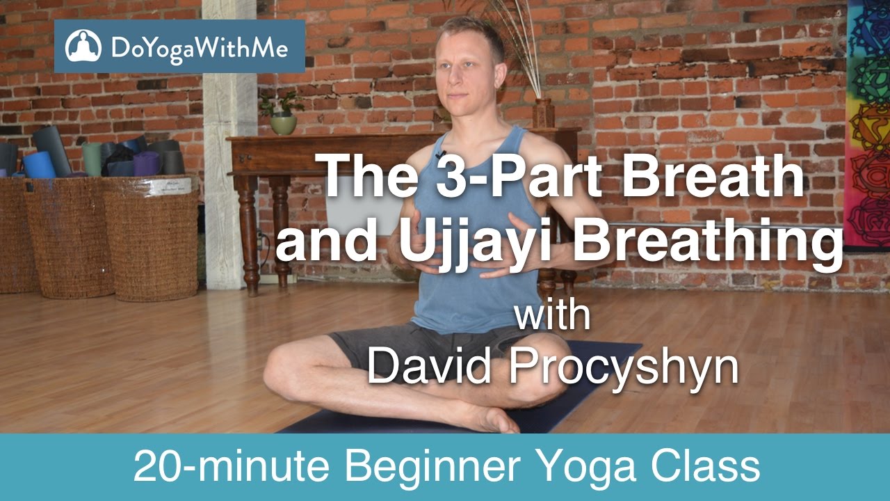 Hatha Yoga with David Procyshyn: The 3-Part Breath and Ujjayi Breathing ...