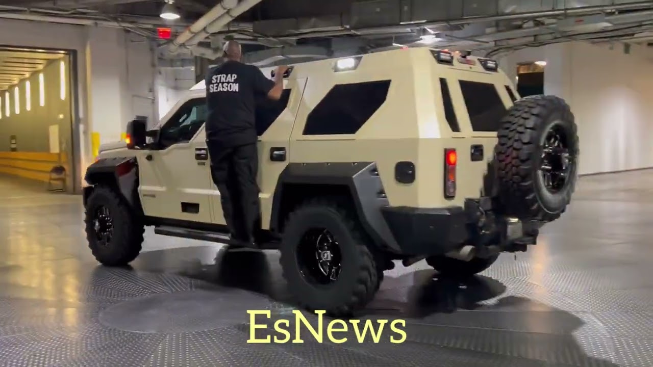 Gervonta Davis Sick Rhino truck leaves arena after Rollie fight In ...