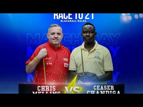 CEASER CHANDIGA 🆚 CHRIS MELLING INTERNATIONAL BATTLE FIRST 21 FRAMES ...