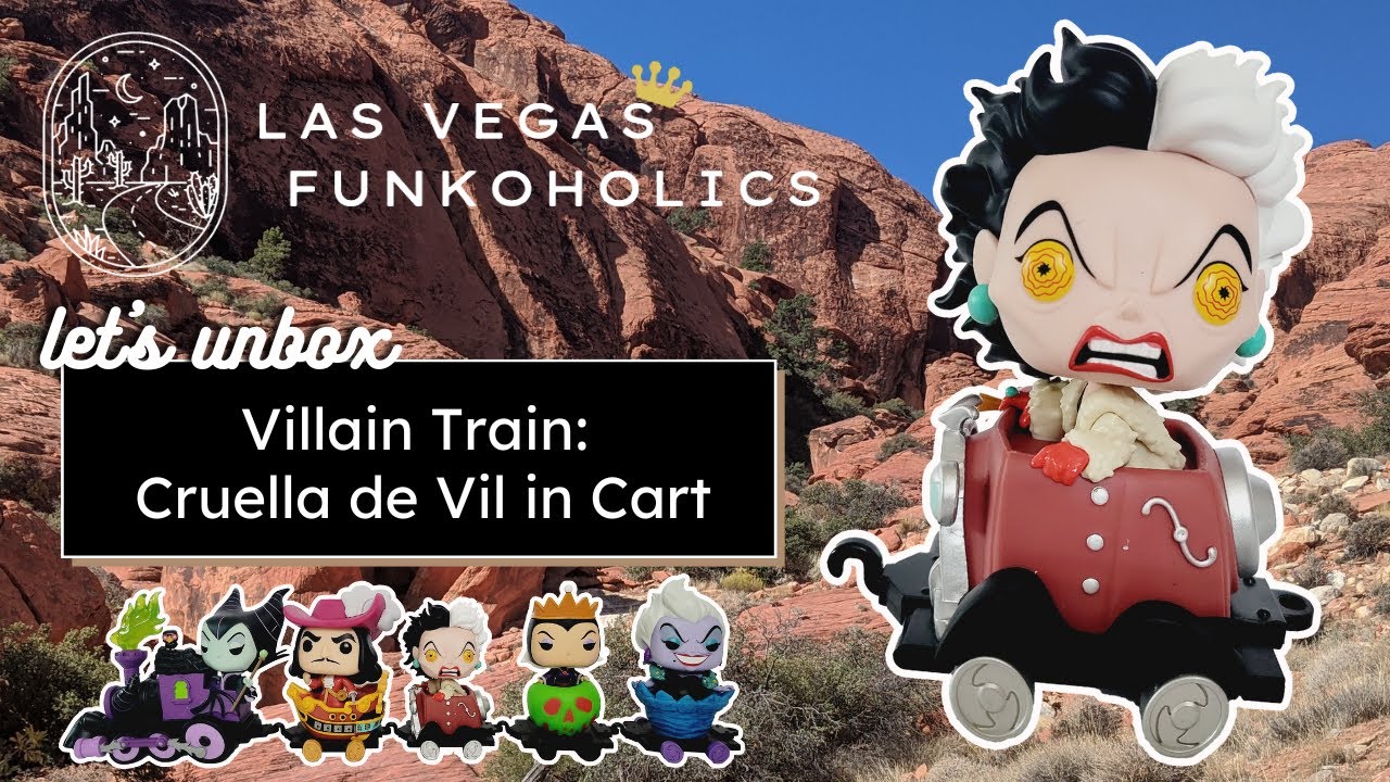 Let's Unbox: Funko Pop! Trains #15 Cruella de Vil in Cart (Disney ...