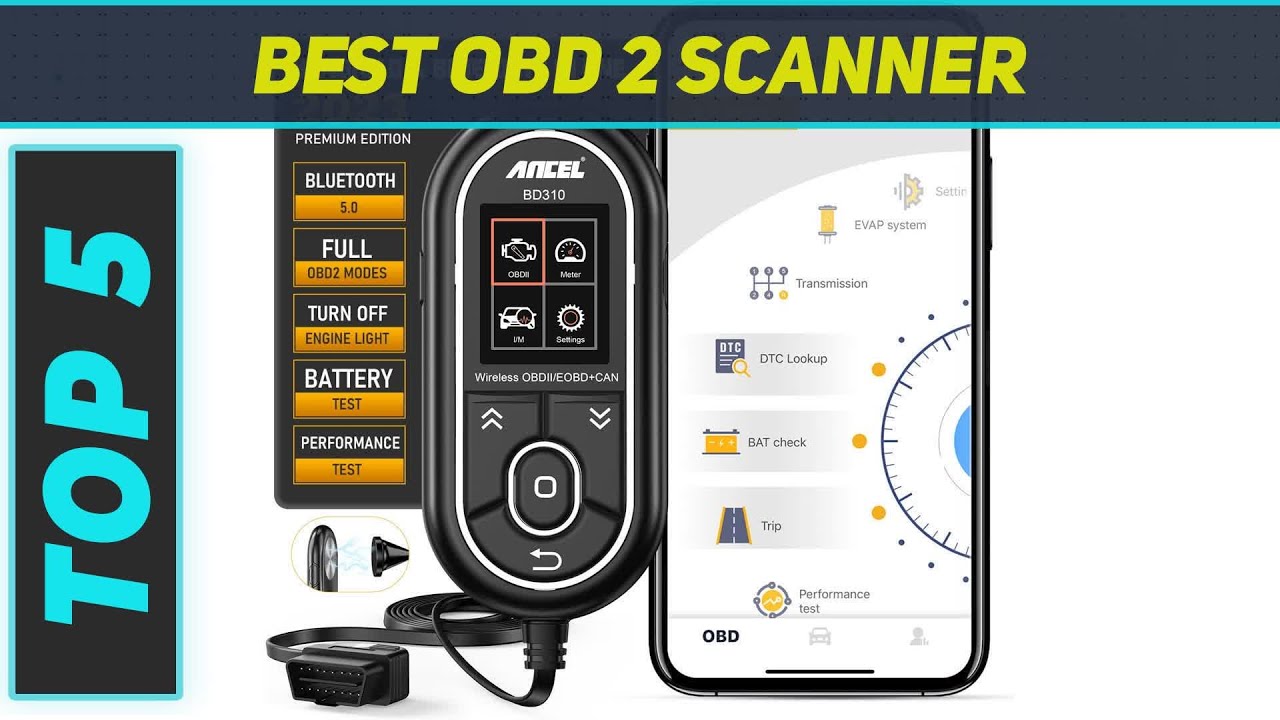 5 Best OBD 2 Scanner in 2023 - YouTube