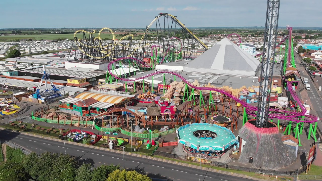 Ingoldmells by Drone 2019 - YouTube