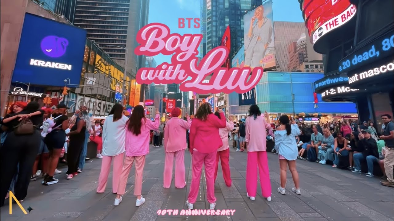 [KPOP IN PUBLIC TIMES SQUARE] BTS (방탄소년단) - Boy with Luv Dance Cover ...