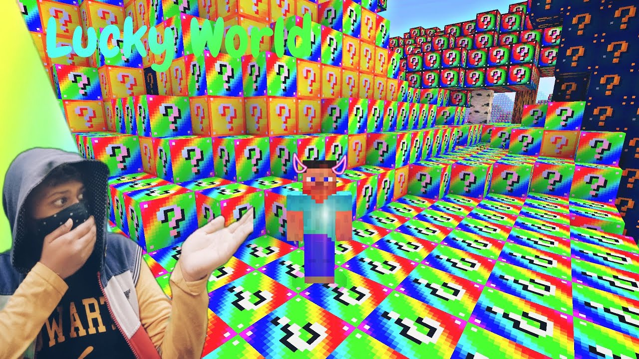 Minecraft Lucky Block World | Minecraft Lucky World | Minecraft In ...