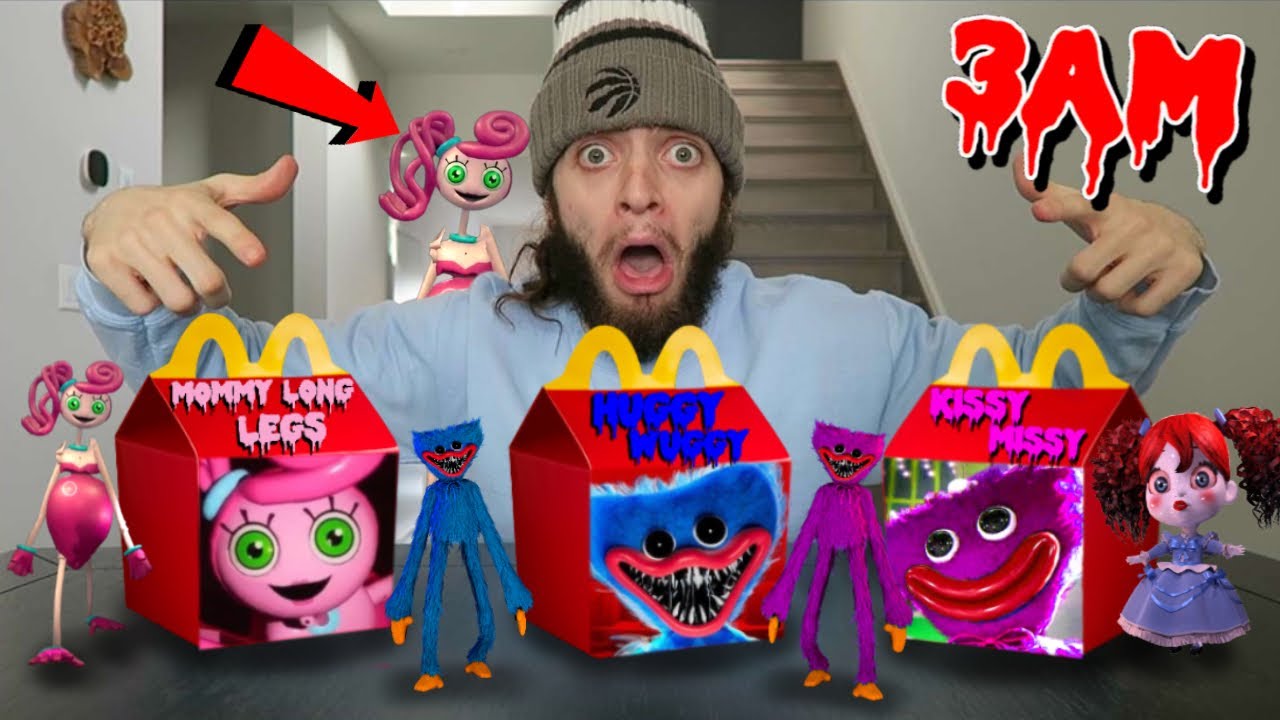 DO NOT ORDER ALL POPPY PLAYTIME HAPPY MEALS FROM MCDONALDS AT 3AM ...