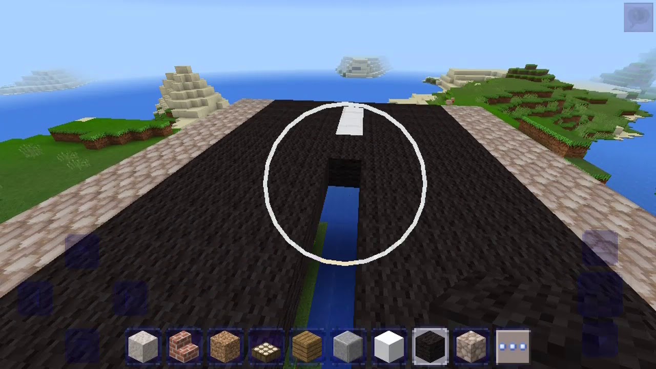 como hacer calles en minecraft super facil - YouTube