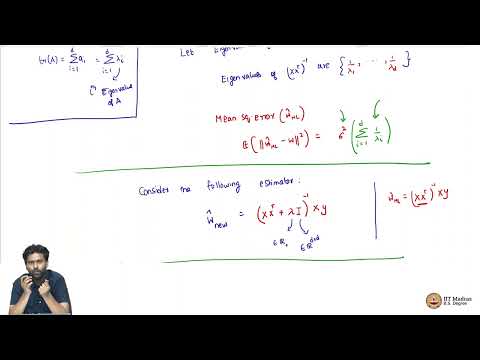 Cross-validation for minimizing MSE - YouTube