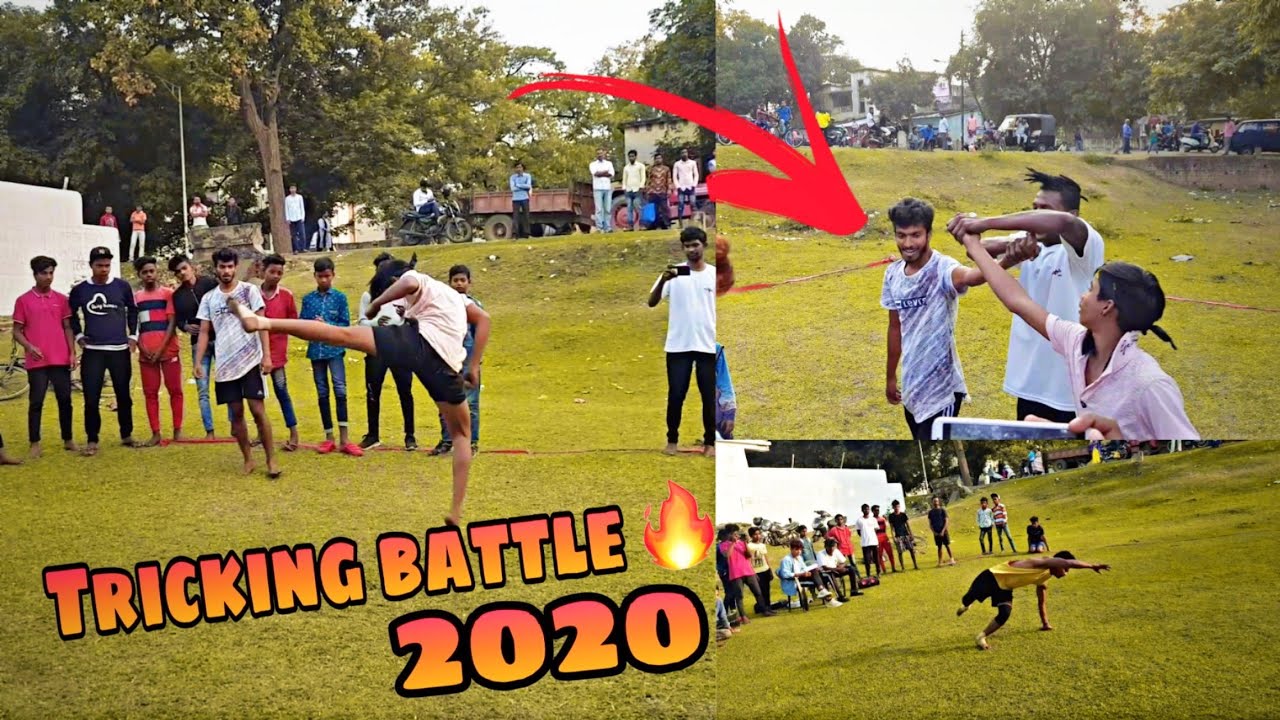 FIRST TRICKING BATTLE 2020|Trickicks Gathering 2020🔥 - YouTube