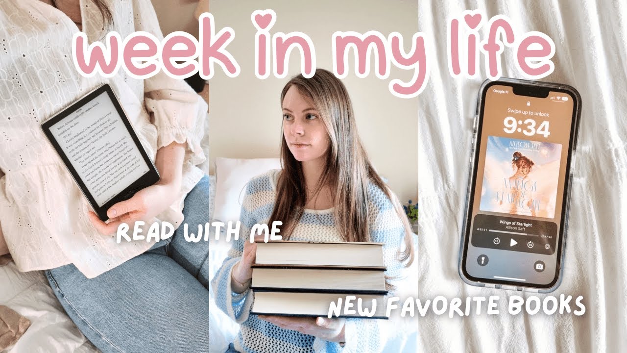 READING VLOG 🌷 Reading Wings of Starlight + life updates - YouTube
